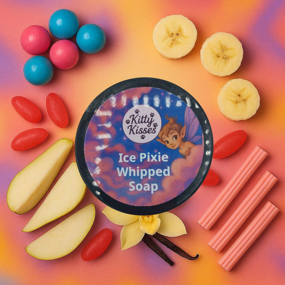 Ice Pixie Whipped Soap – Kitty Kisses